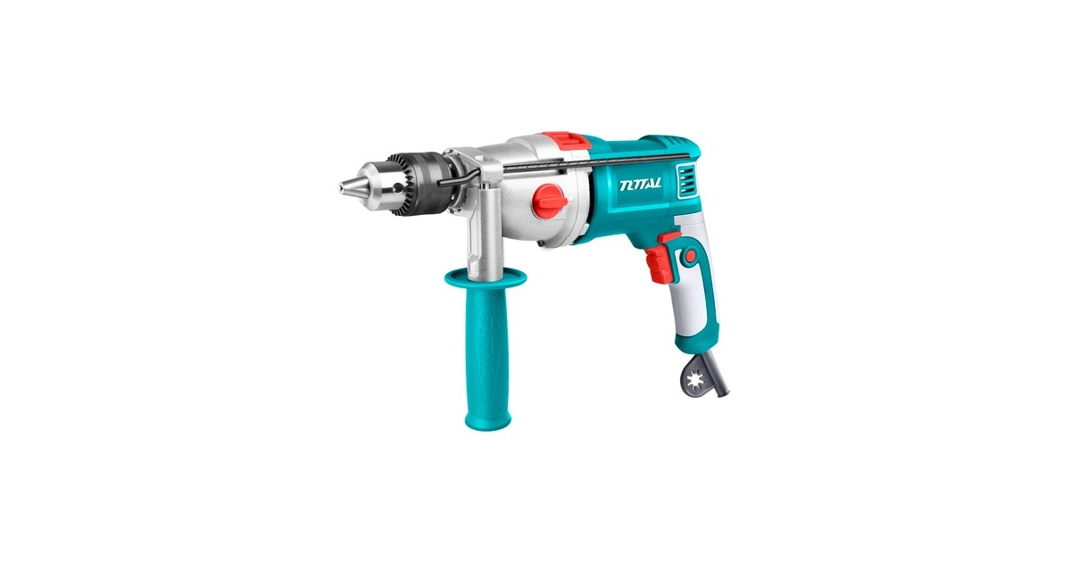 Trapano A Percussione 1050W A Filo Total Utensili TOTTG111165