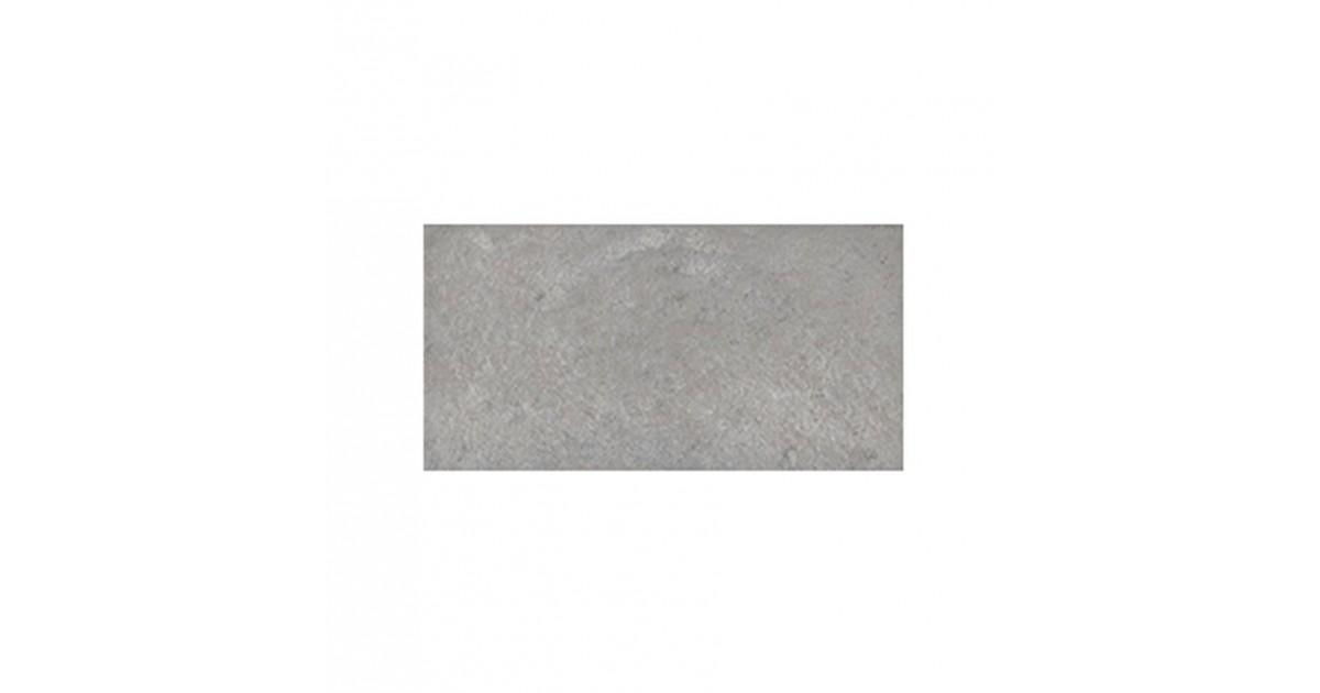 Pavimento Per Esterni 15x30 cm effetto roccia Ardesia Grigio R11
