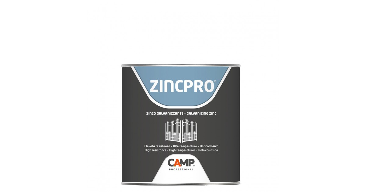 Zincante Liquido Galvanizzante 1 lt Zinc Pro® Camp