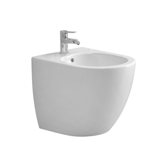 Sanitari Filomuro Rimless Vaso Bidet E Copriwater Line Karag Bianco
