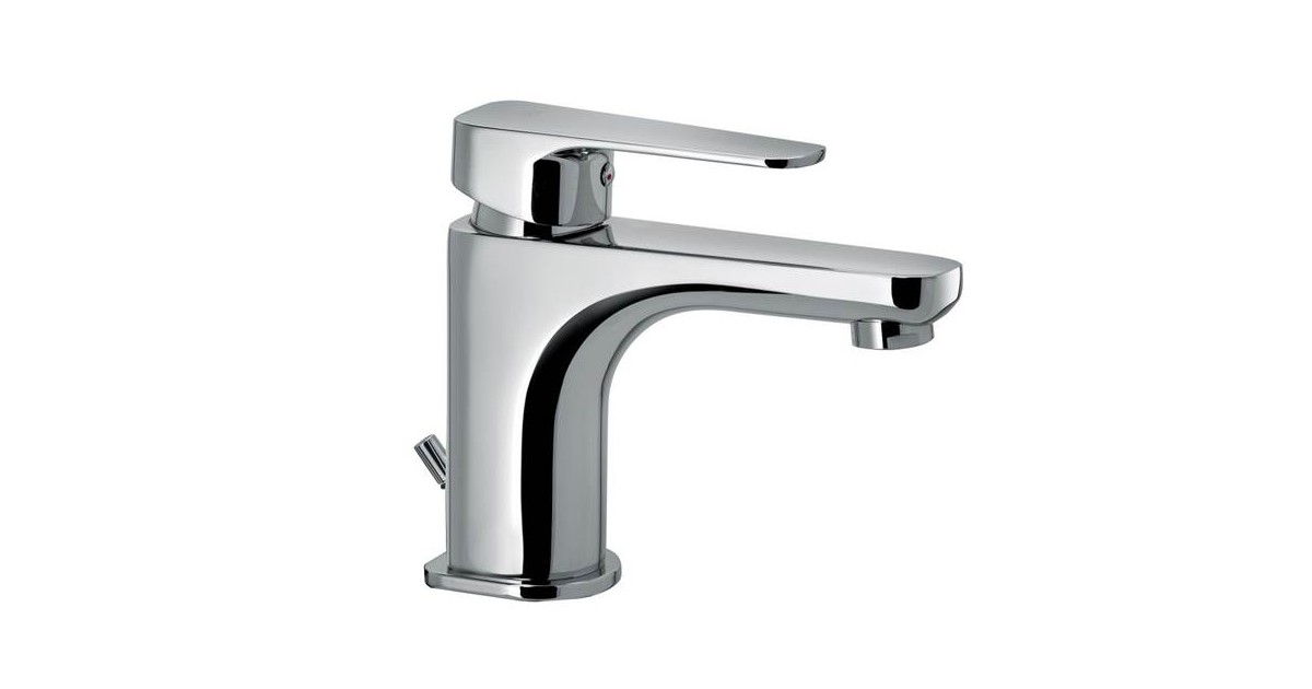 Miscelatore lavabo Paffoni serie Blu scarico con piletta BLU 075 CR