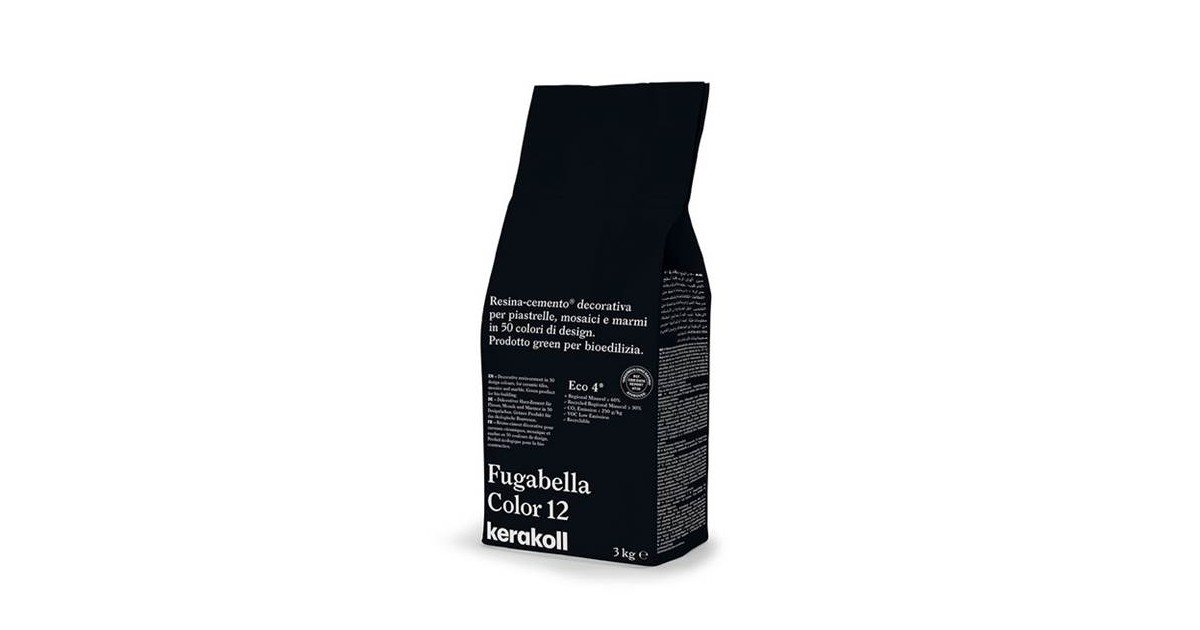 Fugabella Color 12 3kg fugante Kerakoll Stucco per fughe