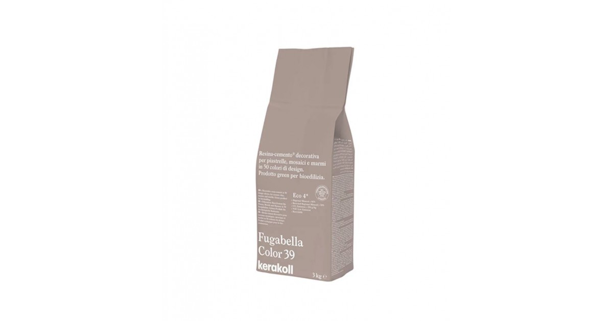 Fugabella Color 39 bahama beige 3kg fugante Kerakoll Stucco per fughe
