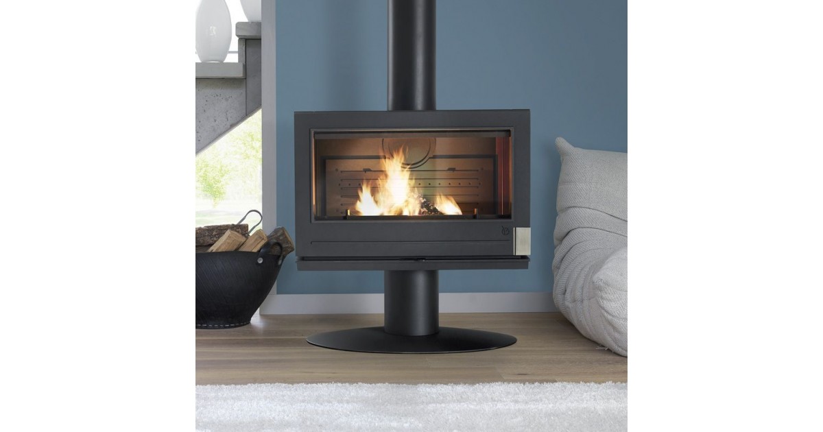 Stufa A Legna In Ghisa Colette 12 kW 4 Stelle Caminetti Montegrappa