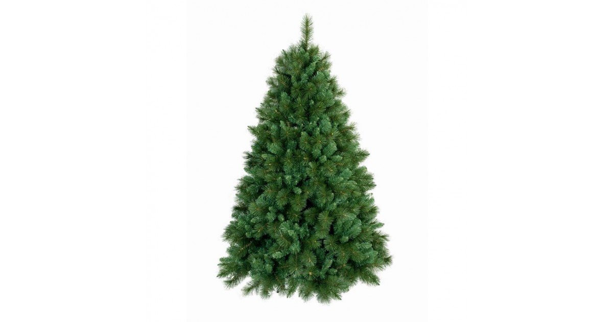 Albero di Natale abete artificiale verde 180 cm Brennero 2332 rami